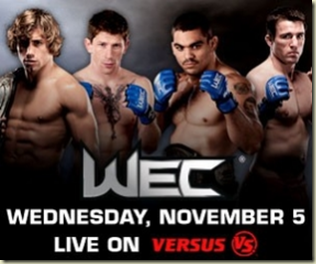 Ekspat LIFE: WEC Event - Urijah Faber vs Mike Brown Watch Fight Live